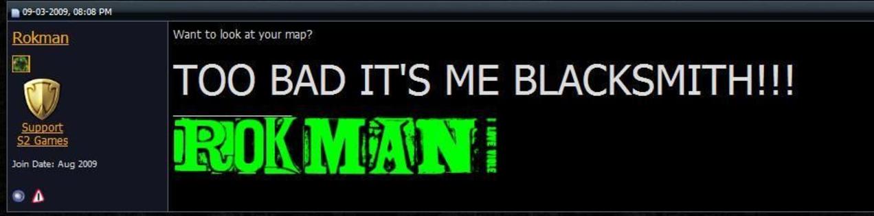 [Image - 44650] | Too bad it's me Blacksmith!!! | Know Your Meme