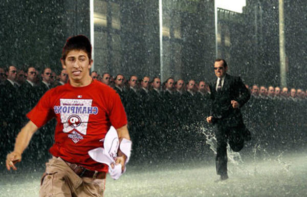 [Image - 48647] | Phillies Tased Fan | Know Your Meme