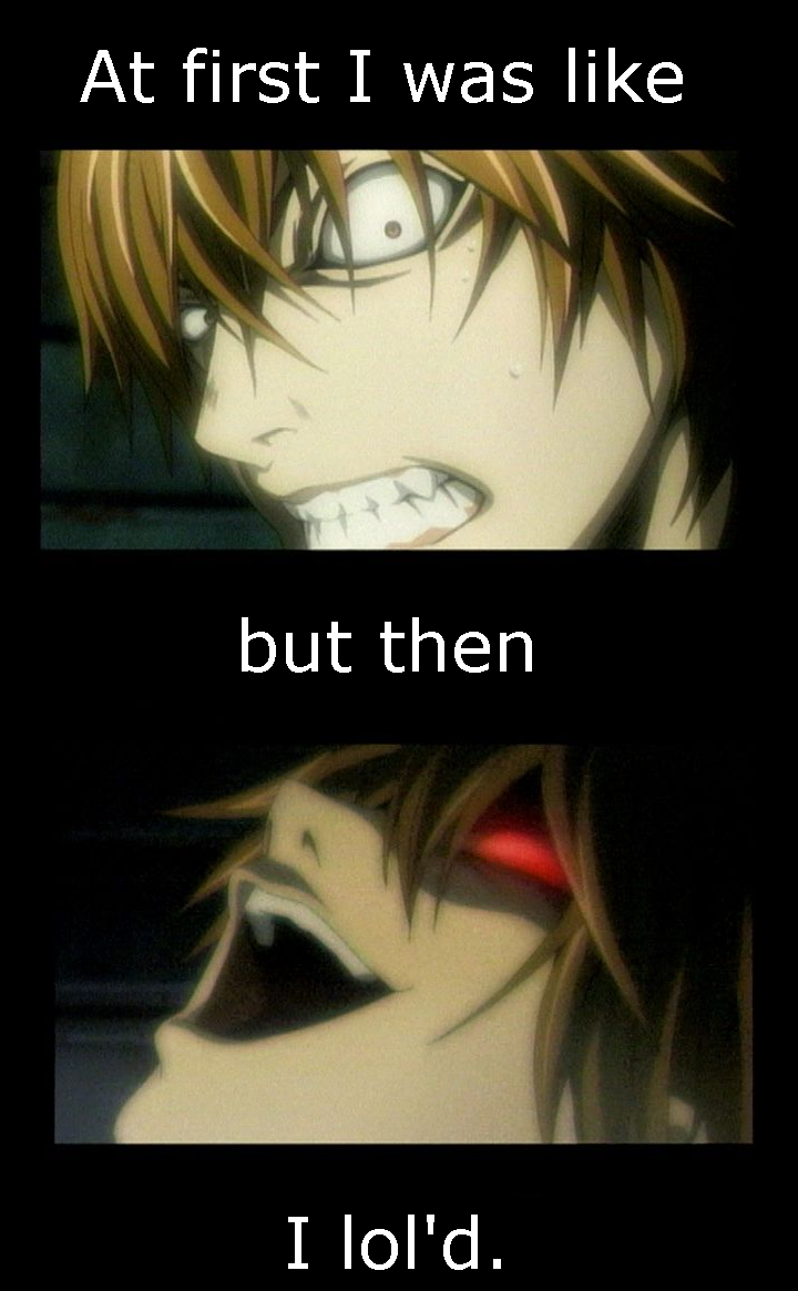 [Image - 54858] | Kira's Laugh | Know Your Meme