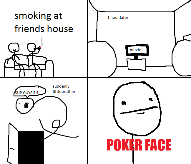 [Image - 59100] | Poker Face (Rage Comics) | Know Your Meme