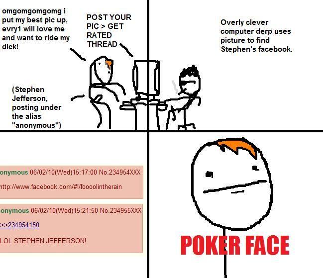 [Image - 59104] | Poker Face (Rage Comics) | Know Your Meme