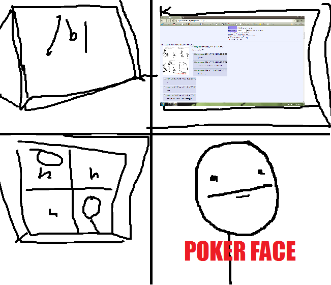 [Image - 59107] | Poker Face (Rage Comics) | Know Your Meme