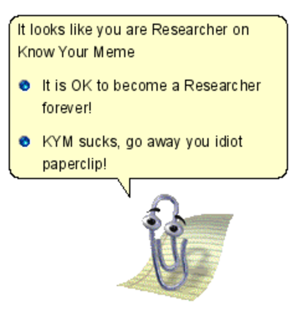 [Image - 59858] | Clippy | Know Your Meme