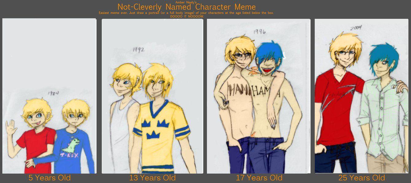 [Image - 60579] | Character Age Meme | Know Your Meme