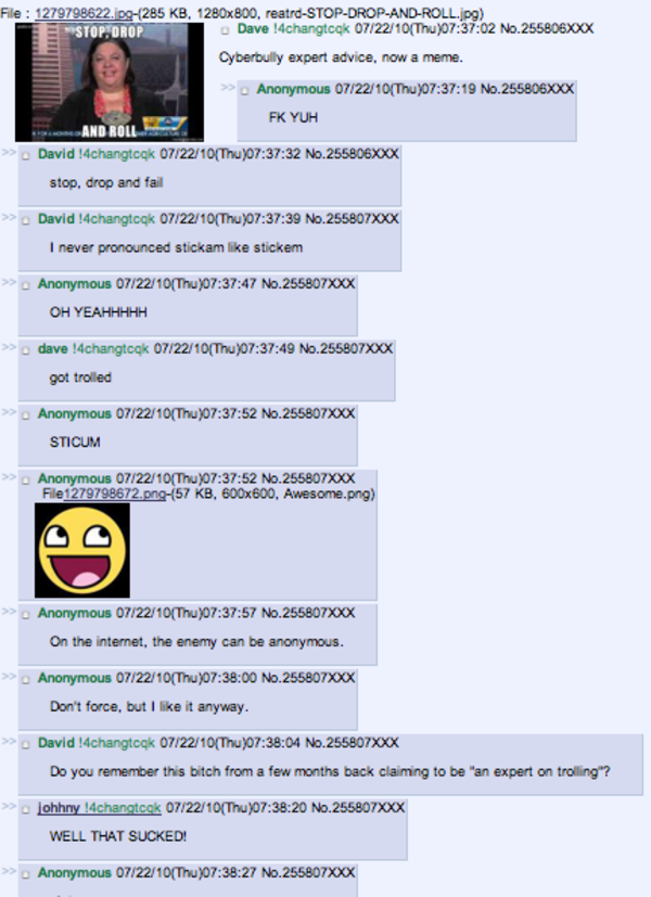 [Image - 60796] | Stop, Drop & (T)Roll | Know Your Meme