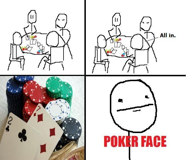[Image - 67522] | Poker Face (Rage Comics) | Know Your Meme