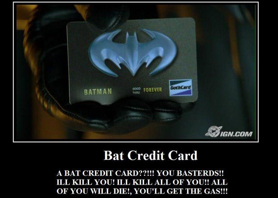 [Image - 68650] | Bat Credit Card | Know Your Meme