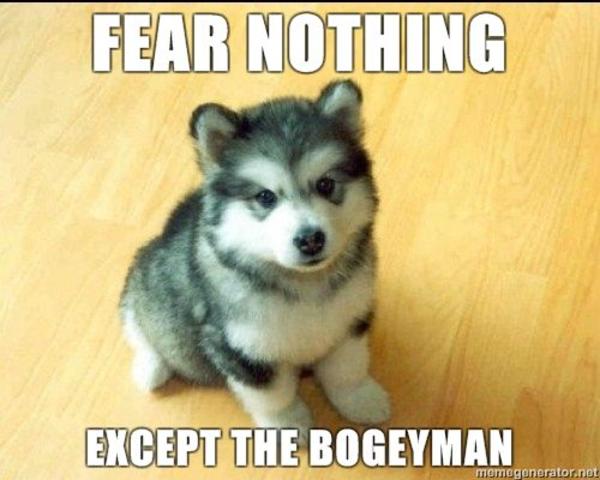 [Image - 76225] | Baby Courage Wolf | Know Your Meme