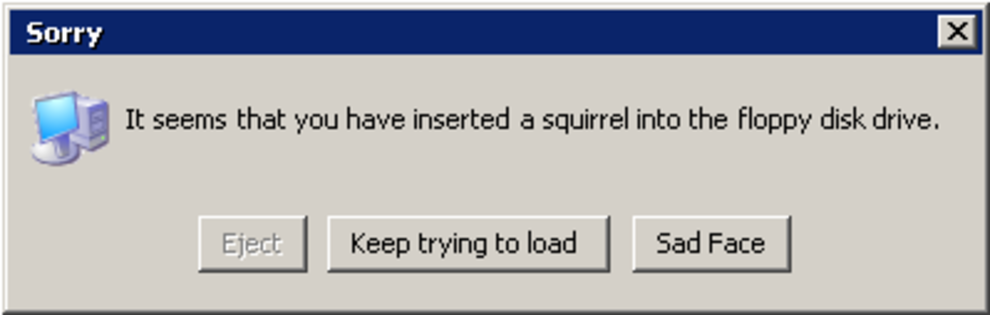 [Image - 80915] | Funny Error Messages | Know Your Meme