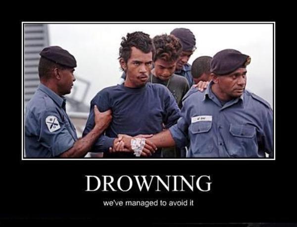 [Image - 84855] | We managed to avoid drowning | Know Your Meme