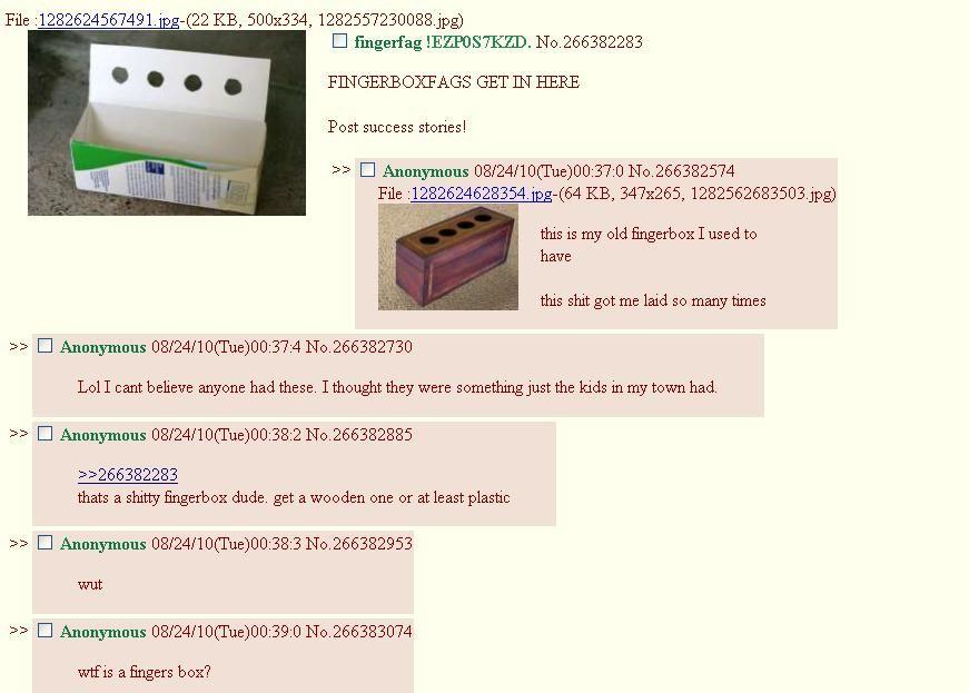 [Image - 87442] | Finger Boxes | Know Your Meme