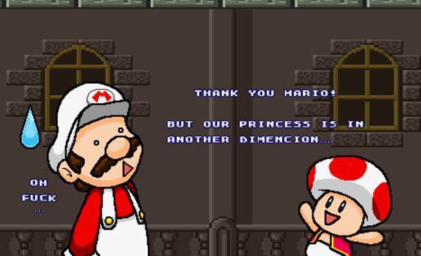 [Image - 89192] | But Our Princess is in Another Castle! | Know Your Meme