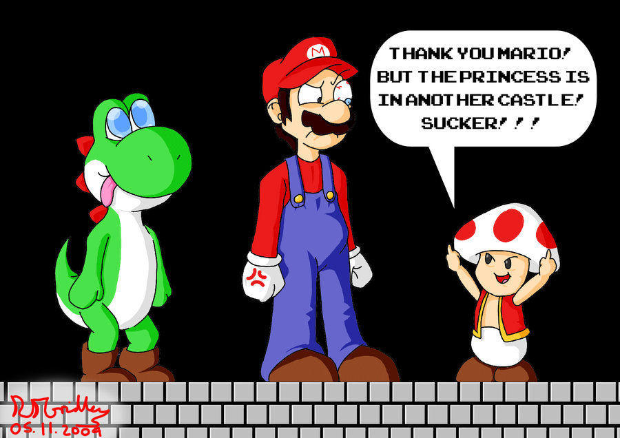 [Image - 89284] | But Our Princess is in Another Castle! | Know Your Meme