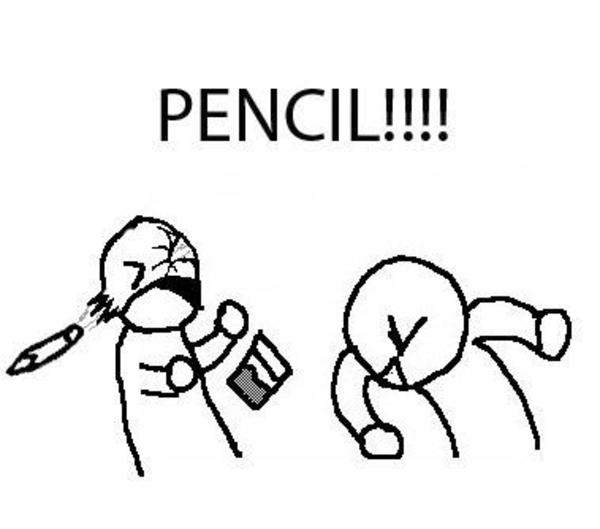 [Image - 89302] | Pencil Guy | Know Your Meme