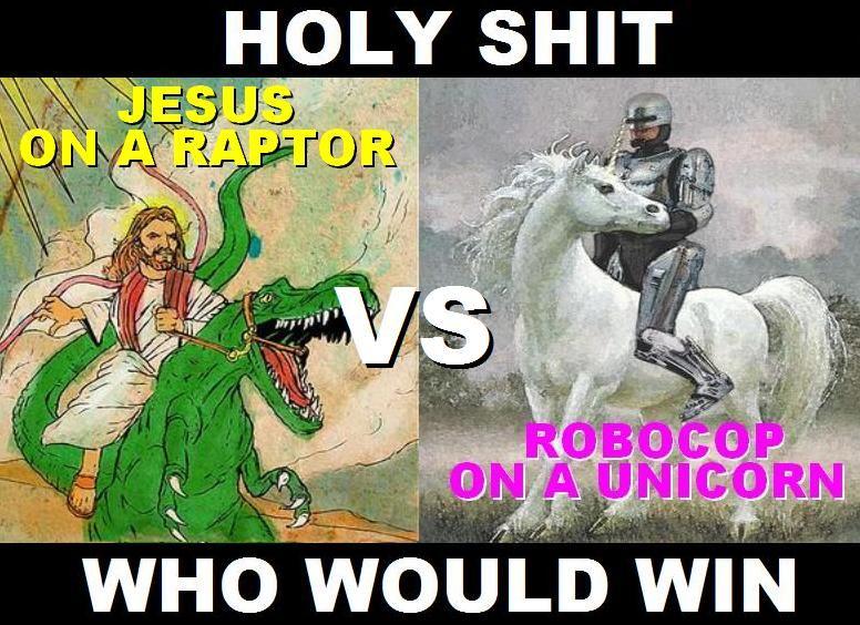 [Image - 94044] | Robocop On A Unicorn | Know Your Meme