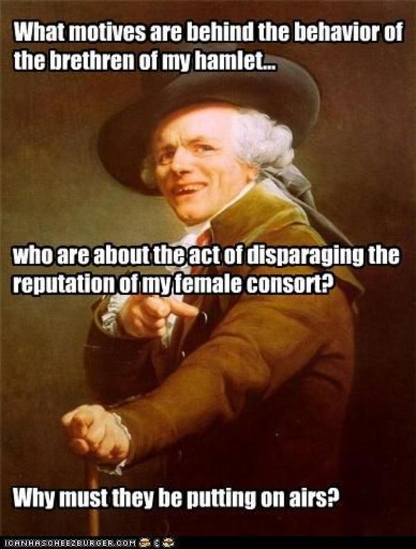 [Image - 96383] | Joseph Ducreux / Archaic Rap | Know Your Meme