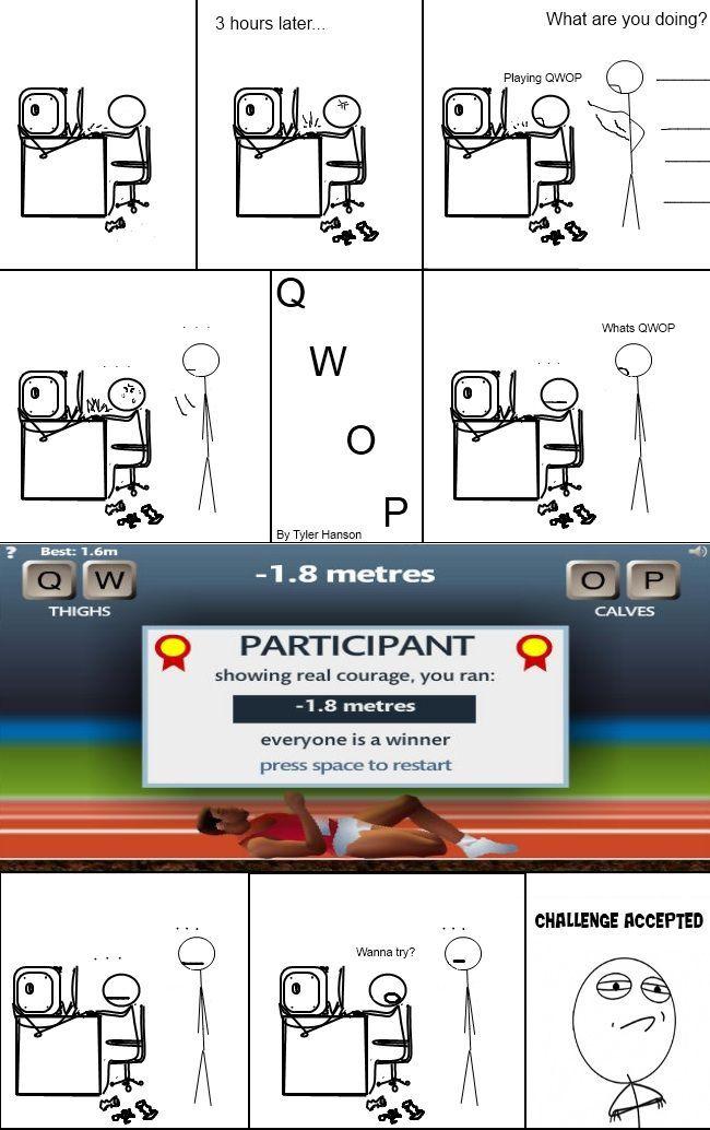 [Image - 96541] | QWOP | Know Your Meme
