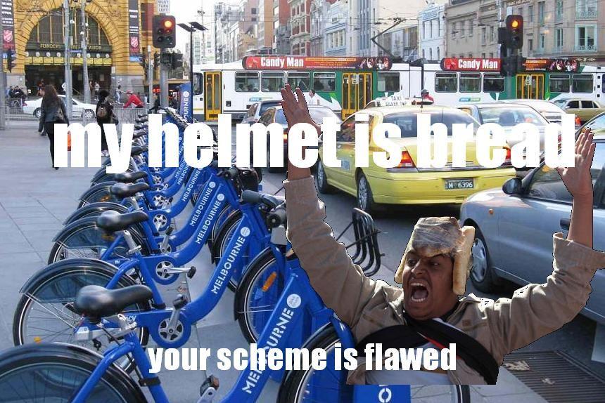 [Image - 100473] | Bread Helmet Man | Know Your Meme