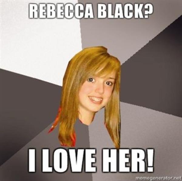[Image - 106952] | Rebecca Black - Friday | Know Your Meme