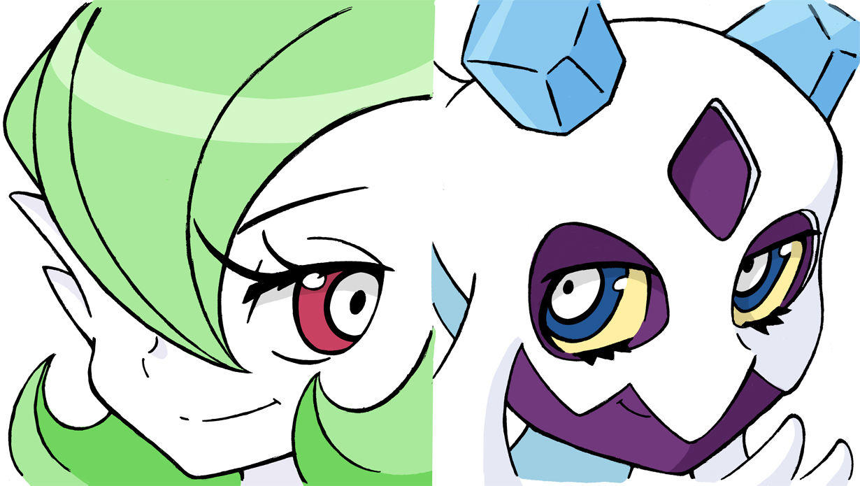 Gardevoir and Froslass | Panty & Stocking with Garterbelt | Know Your Meme