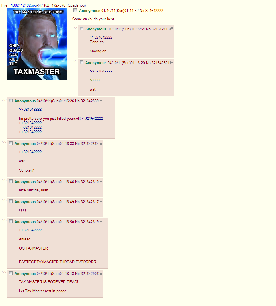 [Image - 112740] | Taxmaster | Know Your Meme