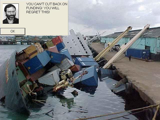 [Image - 118190] | YOU CAN'T CUT BACK ON FUNDING! YOU WILL REGRET THIS ...