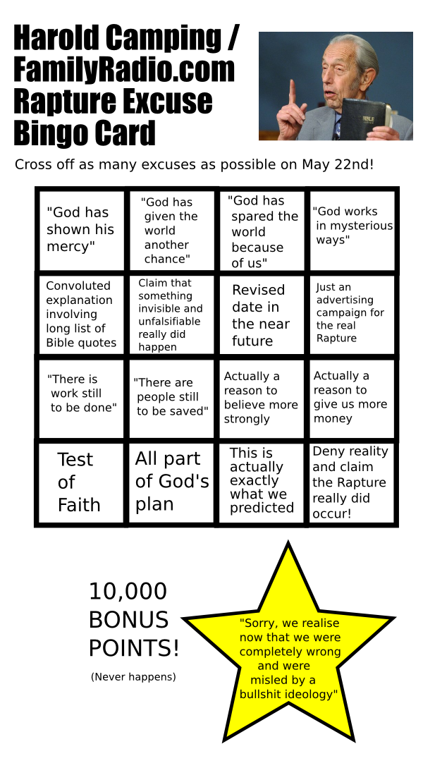 [Image - 125030] | May 21, 2011 Rapture | Know Your Meme