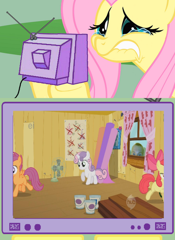 [Image - 128467] | Fluttercry / Characters Watching Tv | Know Your Meme