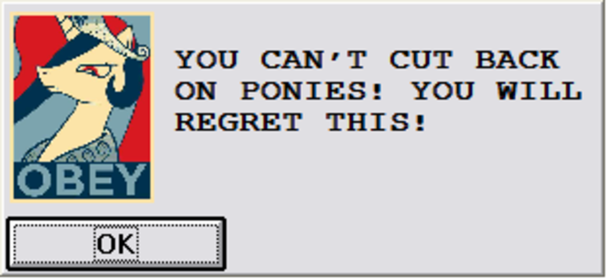 [Image - 131111] | YOU CAN'T CUT BACK ON FUNDING! YOU WILL REGRET THIS ...