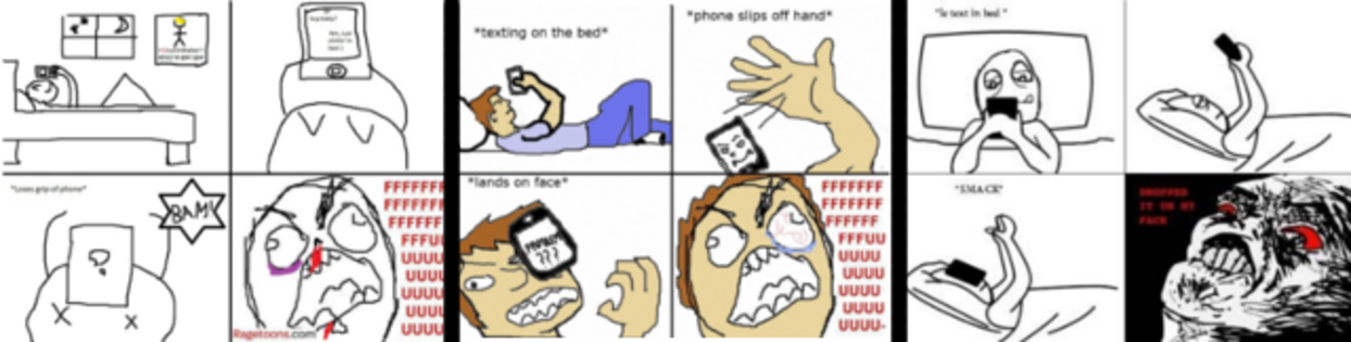 [Image - 133345] | Text in Bed, Drop Phone on Face | Know Your Meme