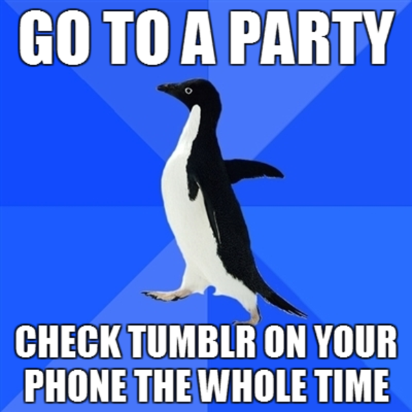 [Image - 135506] | Socially Awkward Penguin | Know Your Meme