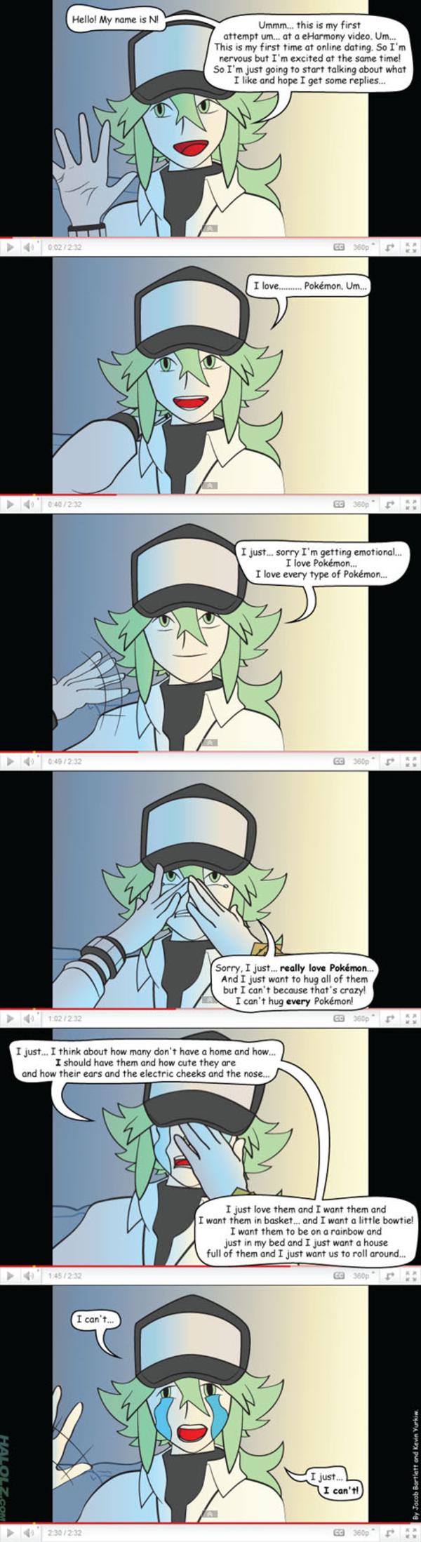 PokeHarmony Dating Service | eHarmony Video Bio | Know Your Meme