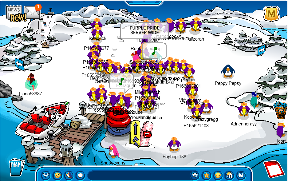 [Image - 148098] | Purple Republic/Club Penguin Raids | Know Your Meme