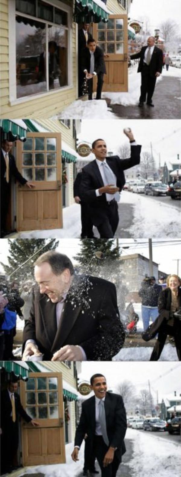 [Image - 155864] | Obama Snowball | Know Your Meme