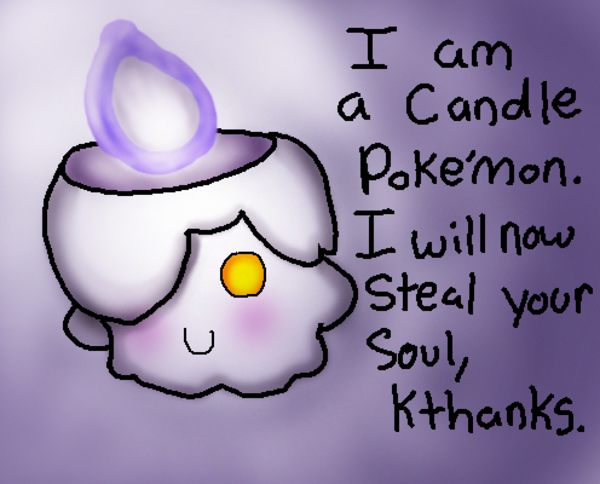 PKMN: 607 Litwick Hitomoshi | Pokémon | Know Your Meme