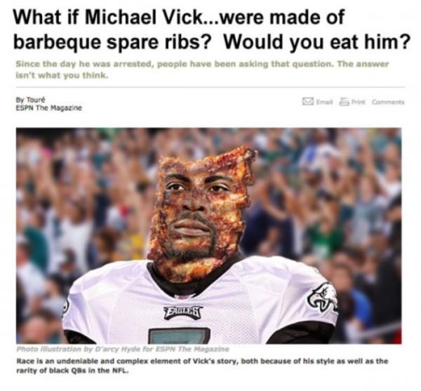 [Image - 166872] | What if Michael Vick Were White | Know Your Meme
