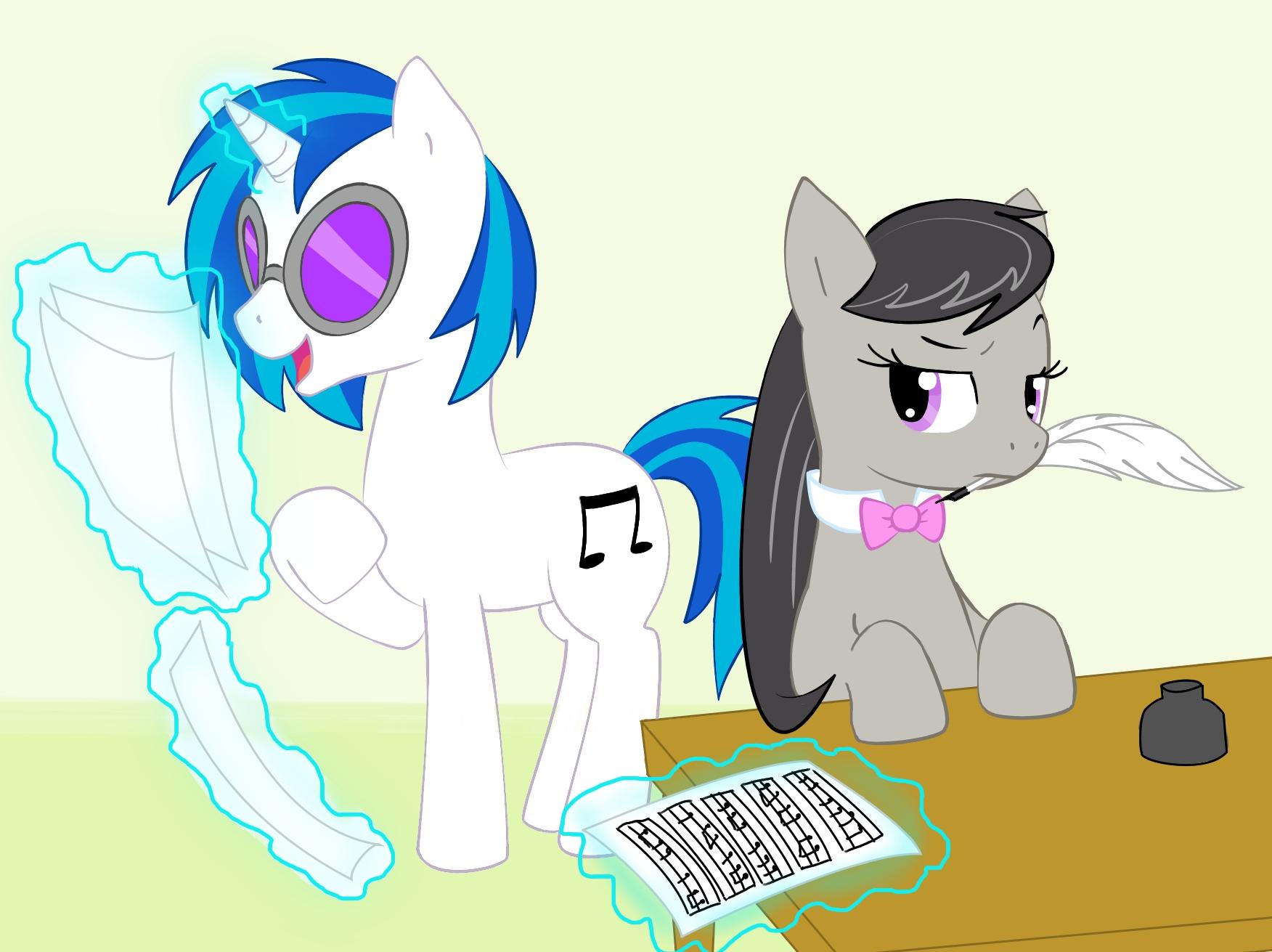 [Image - 177911] | DJ P0N-3 / Vinyl Scratch | Know Your Meme