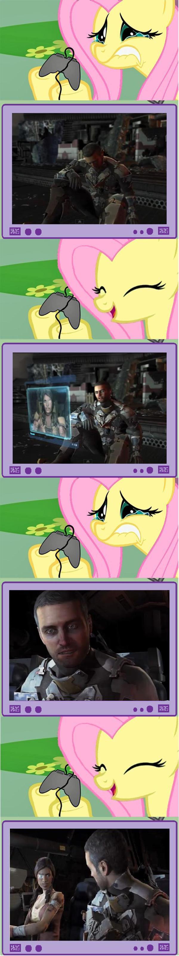 [Image - 178909] | Fluttercry / Characters Watching Tv | Know Your Meme