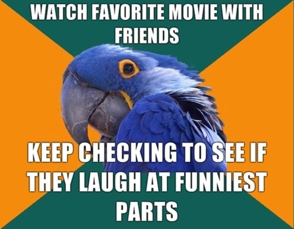 [Image - 180243] | Paranoid Parrot | Know Your Meme