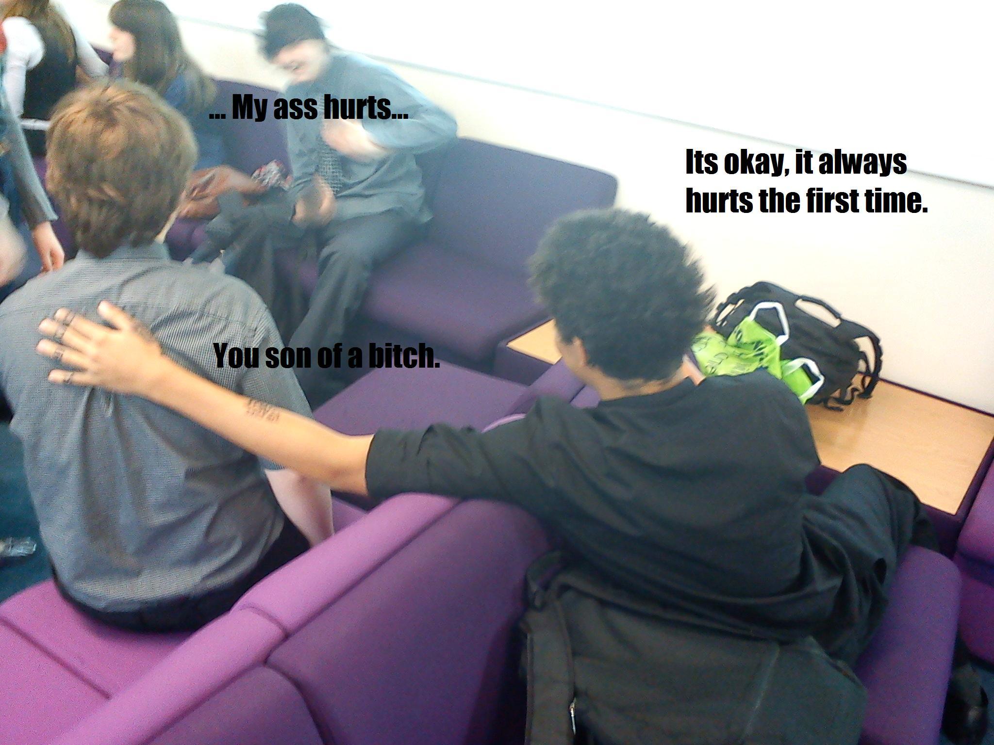 [Image - 183176] | Black Guy Touching | Know Your Meme