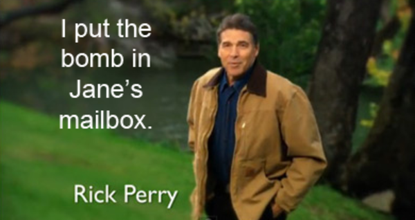 [Image - 214575] | Rick Perry's "Strong" Ad | Know Your Meme