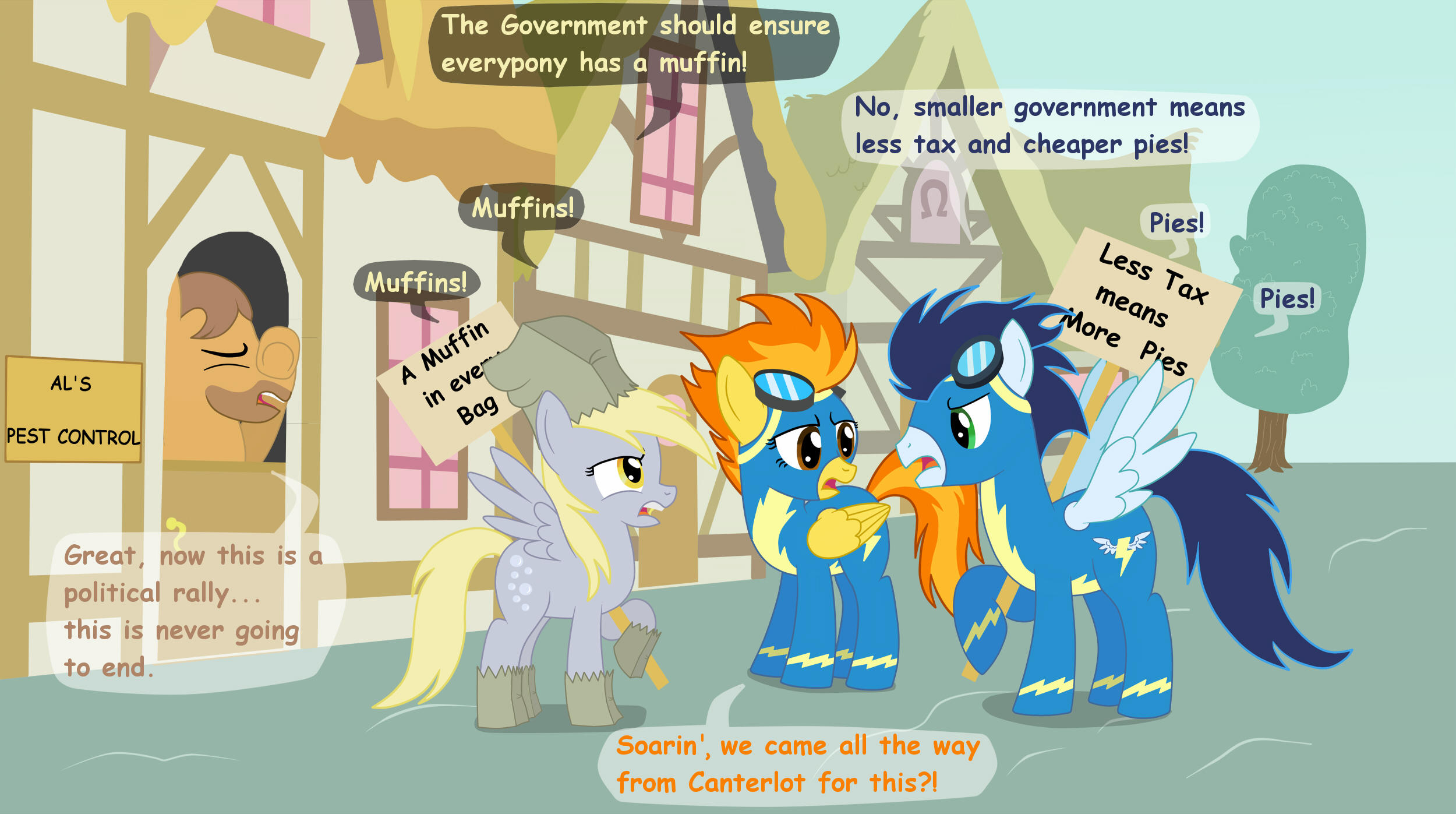 Ponyville Politics by Birdco | My Little Pony: Friendship is Magic ...