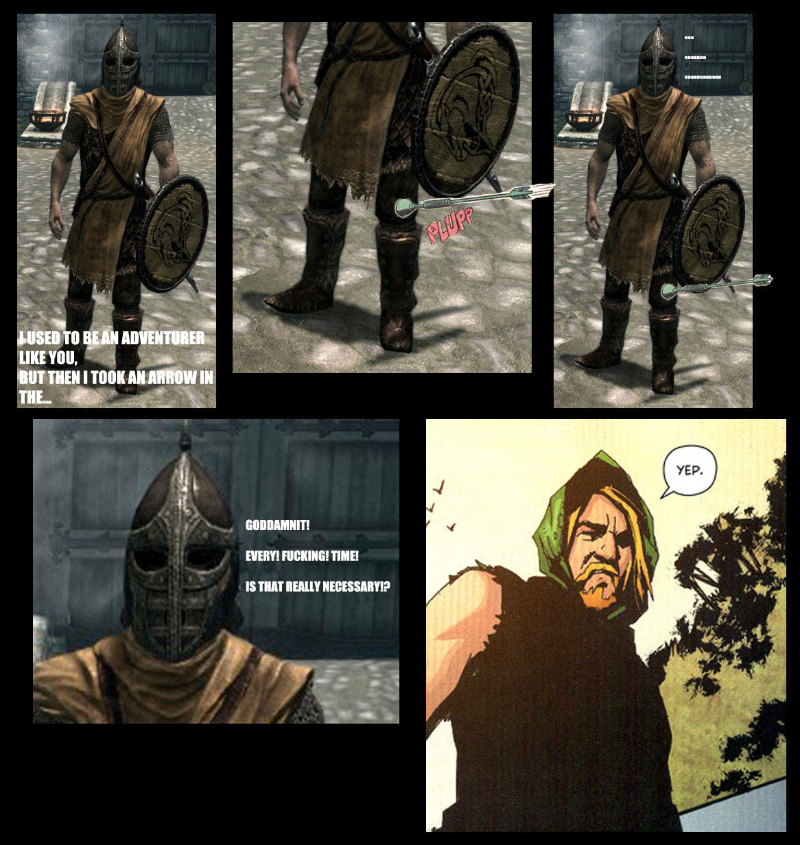 [Image - 217959] | I Took an Arrow in the Knee | Know Your Meme