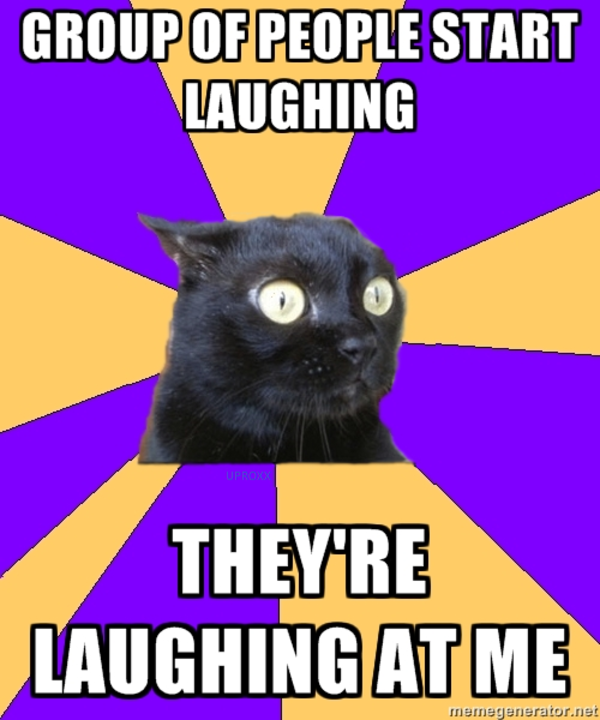 [Image - 221925] | Anxiety Cat | Know Your Meme