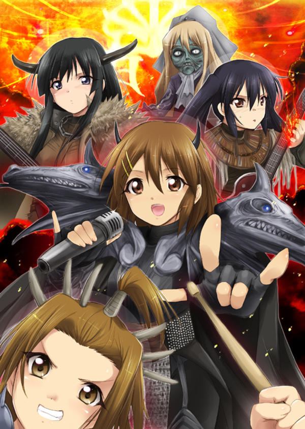 K-On as Lordi | Alternate Universe | Know Your Meme