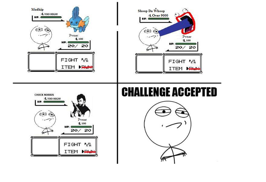 Challenge Accepted | Challenge Accepted | Know Your Meme