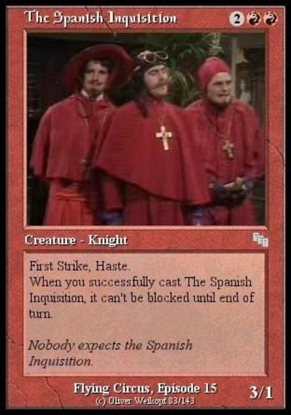 [Image - 242364] | Nobody Expects The Spanish Inquisition | Know Your Meme