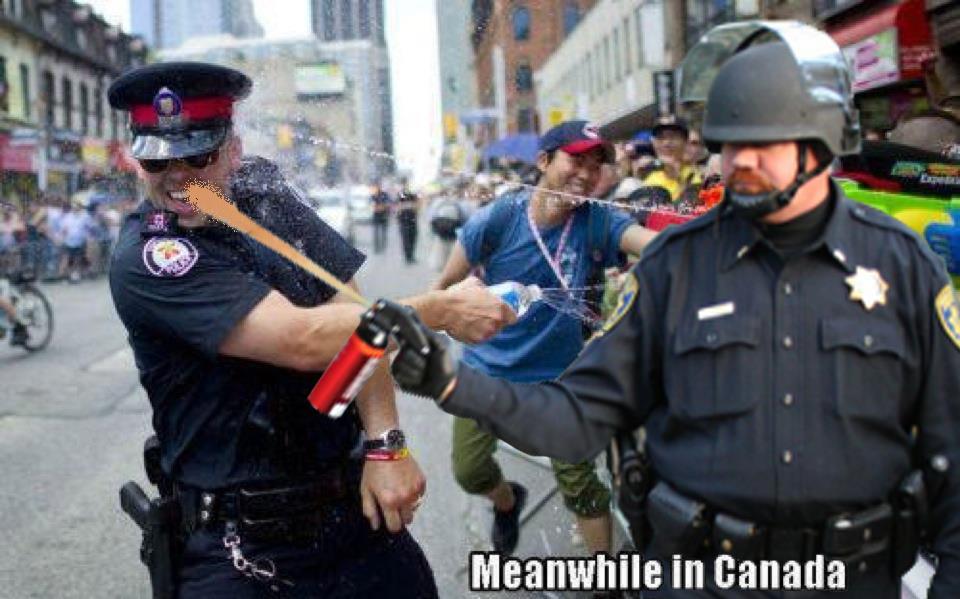 [Image - 242745] | Casually Pepper Spray Everything Cop | Know Your Meme