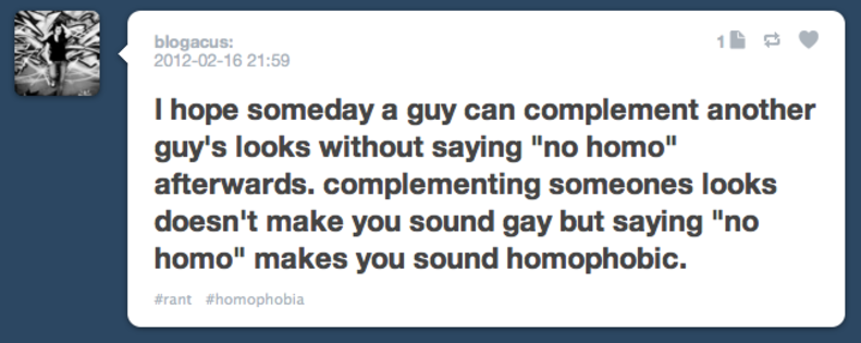 [Image - 252931] | No Homo | Know Your Meme