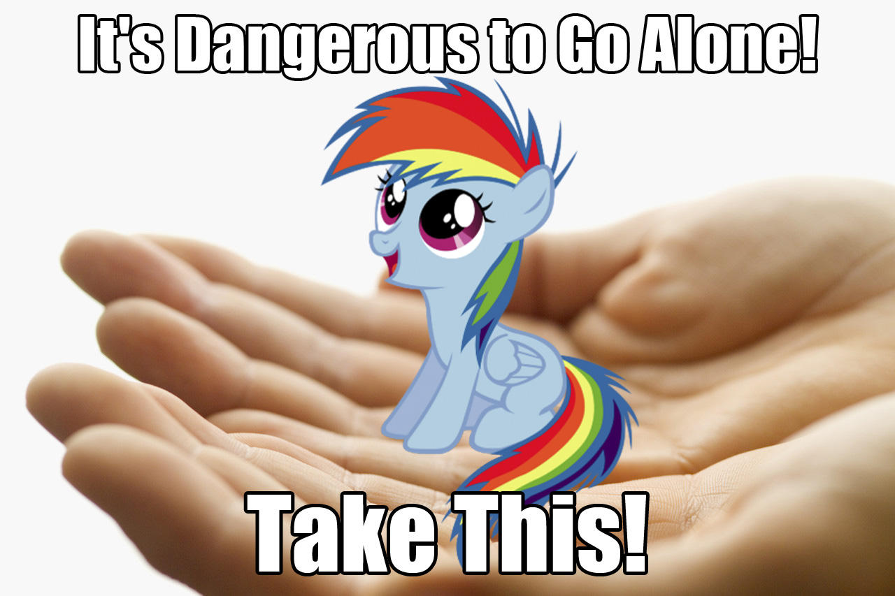 [Image - 271172] | It's Dangerous to Go Alone! Take This | Know Your Meme